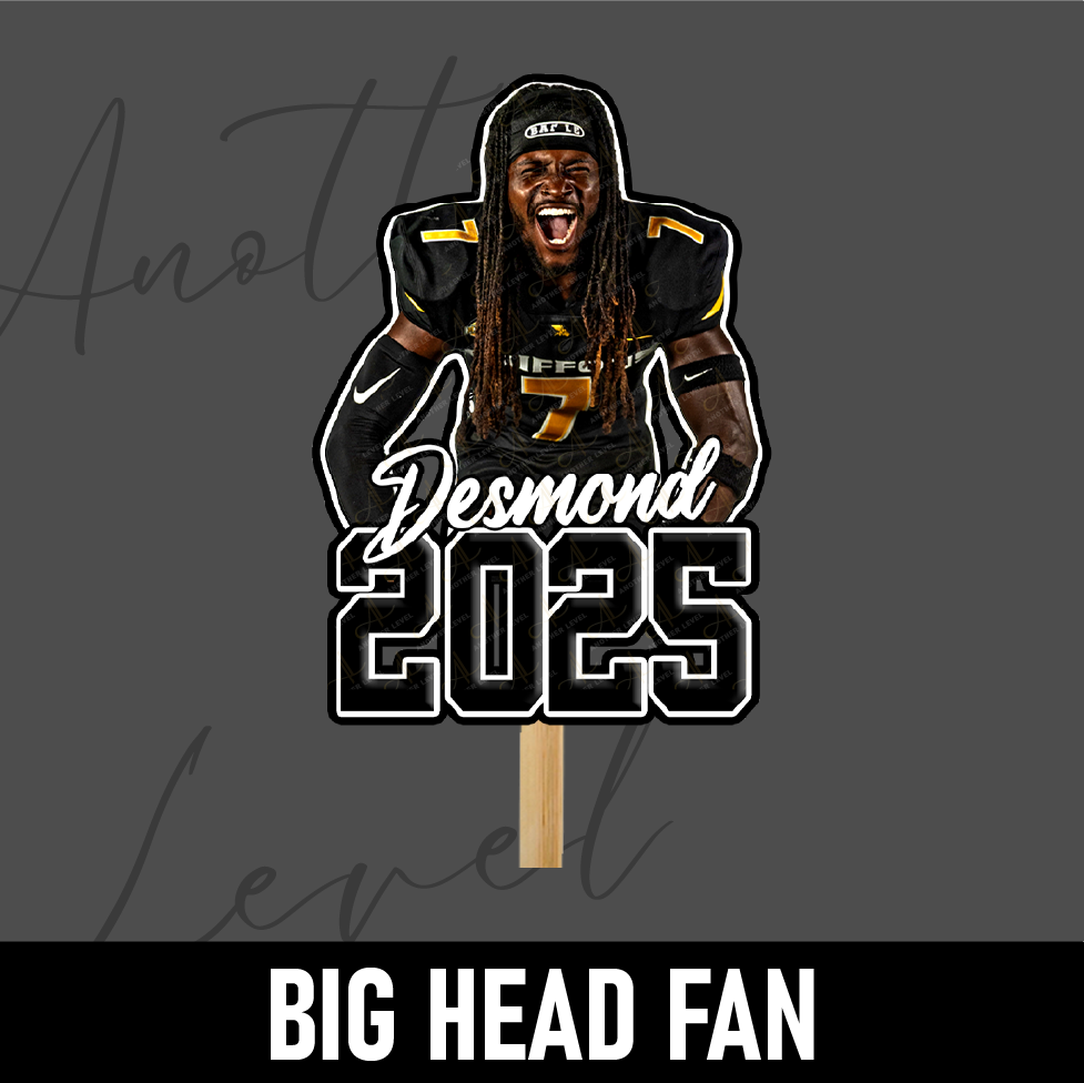 Graduation Big Head Fan – Another Level Creations